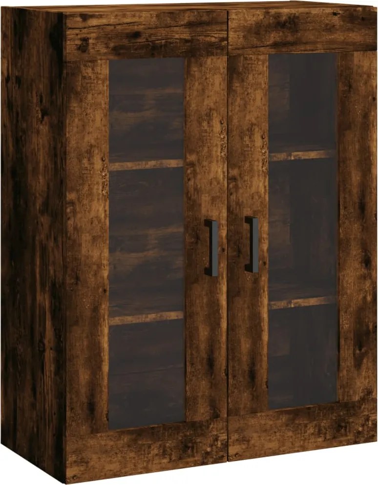 Skříň highboard kouřový dub 69,5 x 34 x 180 cm kompozitní dřevo 3198662