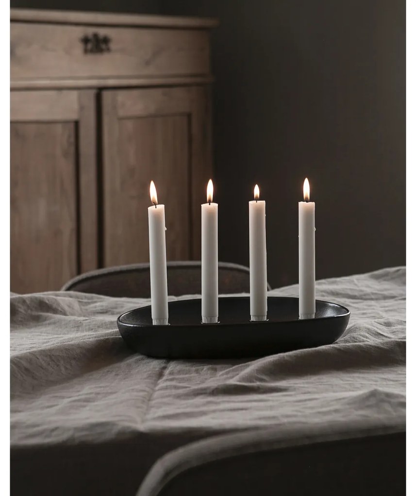 Adventní keramický svícen Gröndal Black Storefactory Scandinavia