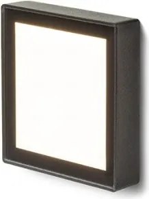 RED R12530 DEJAVU SQ 9 zápustná černá 230V LED 3.5W IP65 3000K - RED - DESIGN RENDL
