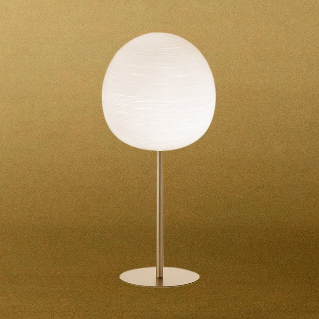 Foscarini Rituals XL alta stolní lampa, zlatá