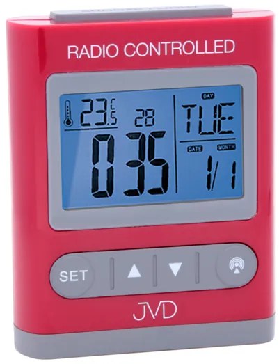 Digitální rádiem řízený budík JVD RB31.2