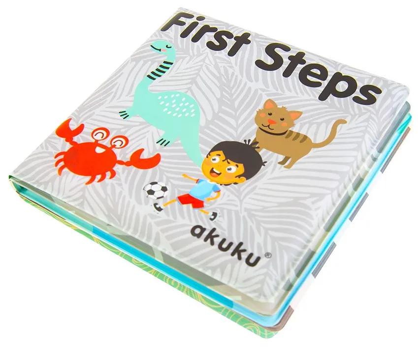 První dětská pískací knížka do vody Akuku First Steps
