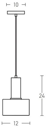 Zambelis 180051 - Lustr na lanku 1xE27/40W/230V zlatá/lososová