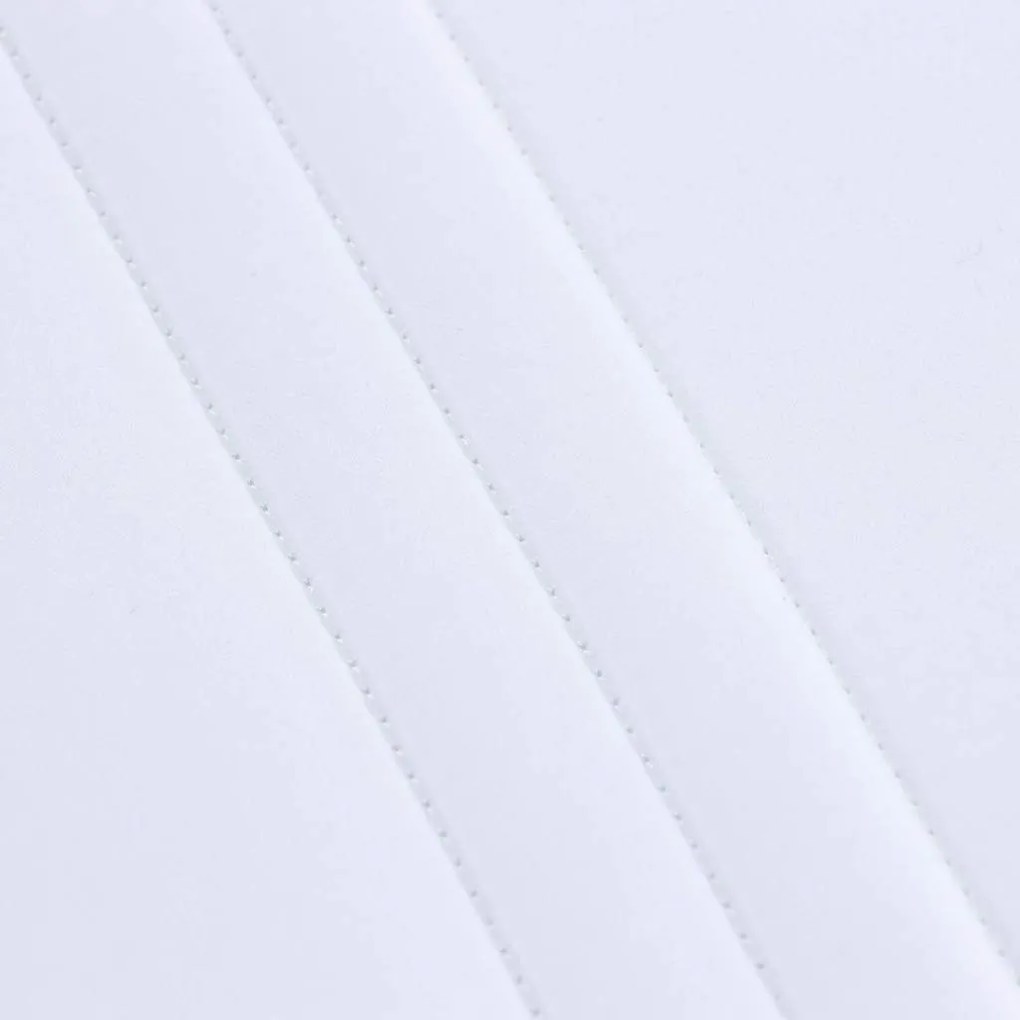 Rám postele s rozšiřitelnou matrací s čelo Bílá 80 x 200 cm 3385947