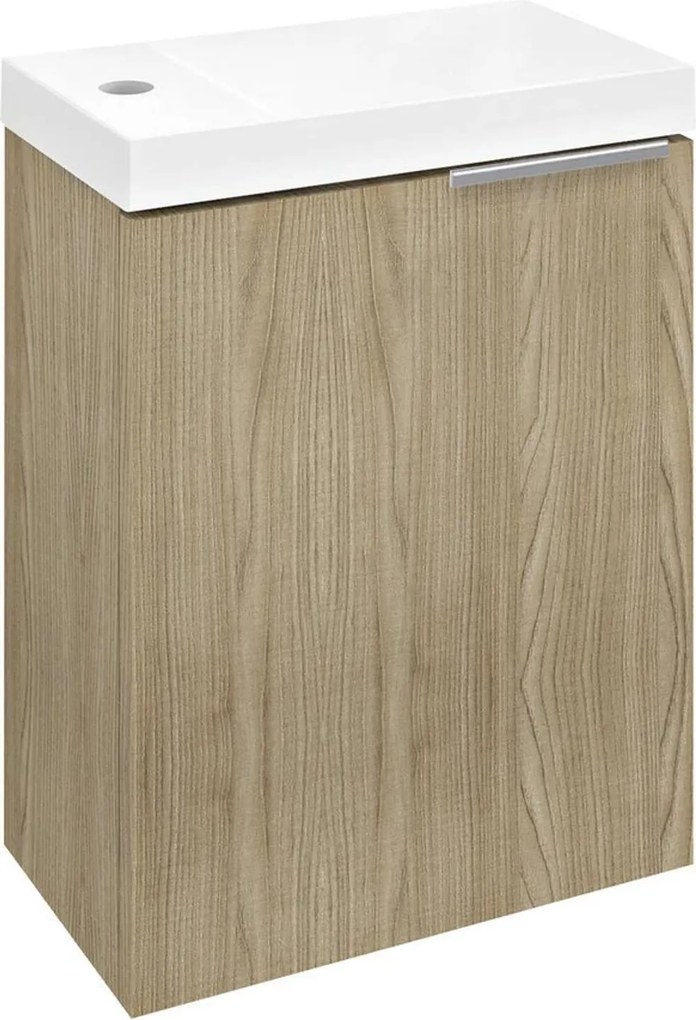Sapho Latus - Umyvadlová skříňka X 39x50x22 cm, 1x dvířka, jilm bardini LT110-1313