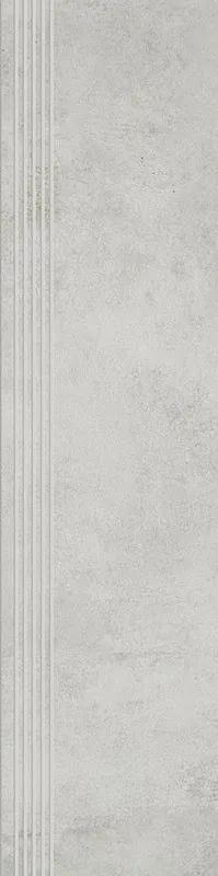 Ceramika Paradyz Dlažba Scratch Bianco Polpoler Schod Rekt. 119,8x29,8 - 157066