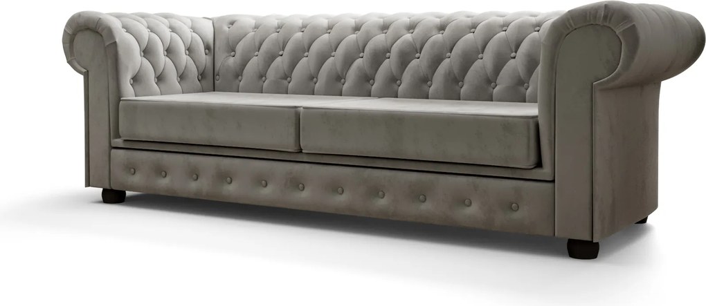 GRAND Pohovka LUXURY, dvojsedák Barva: VELVET 20, Rozkládání do lůžka: Ne