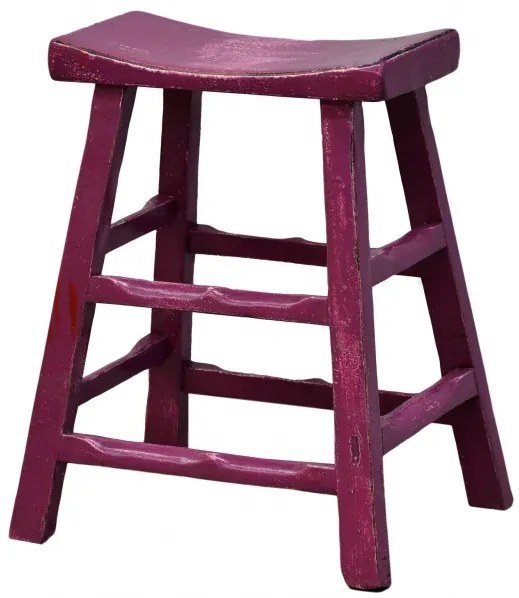 Stolička, fialová barva