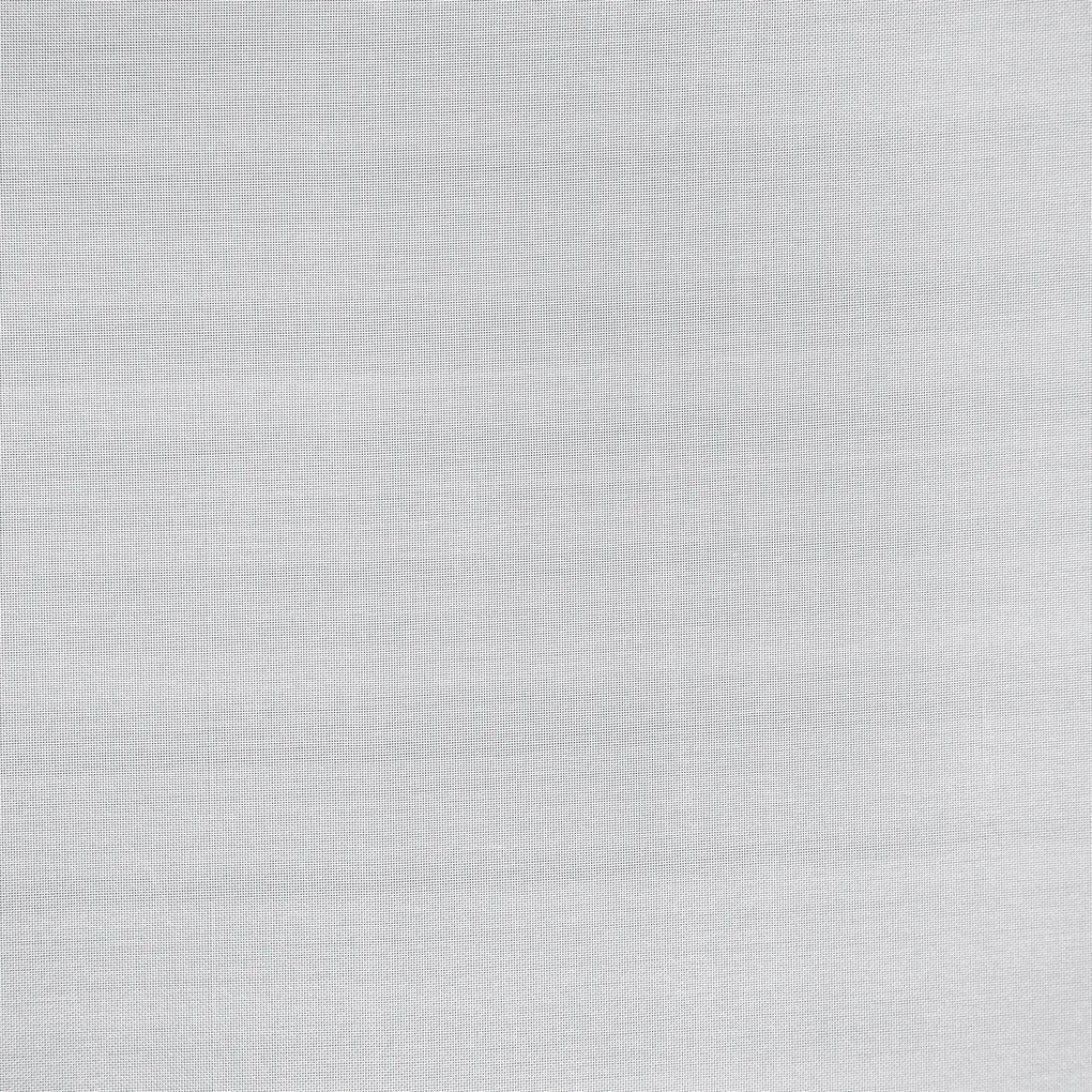 ZÁCLONA NA POUTKÁCH LUCY 140X250 CM BÍLÁ
