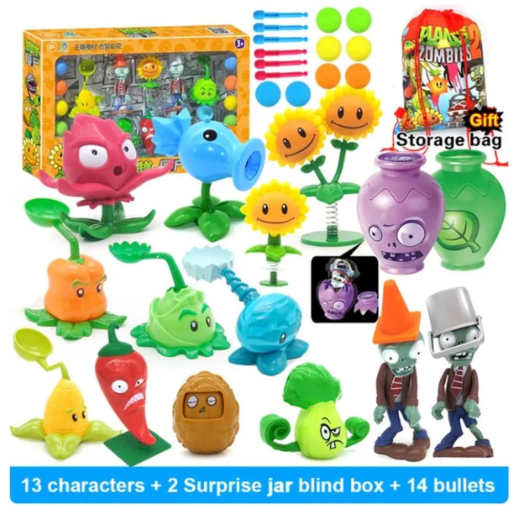 Silikonové figurky ze hry Plants vs Zombies 2 Varianta: F
