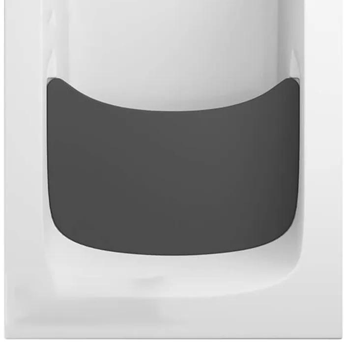 Polimat Akrylátová obdélníková vana pro starší a osoby s tělesným postižením Vovo 180 (180x80x58 cm | objem: 180 l) - POL_VOV00016