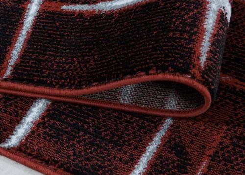 Koberce Breno Kusový koberec COSTA 3521 Red, Červená, Vícebarevné, 140 x 200 cm