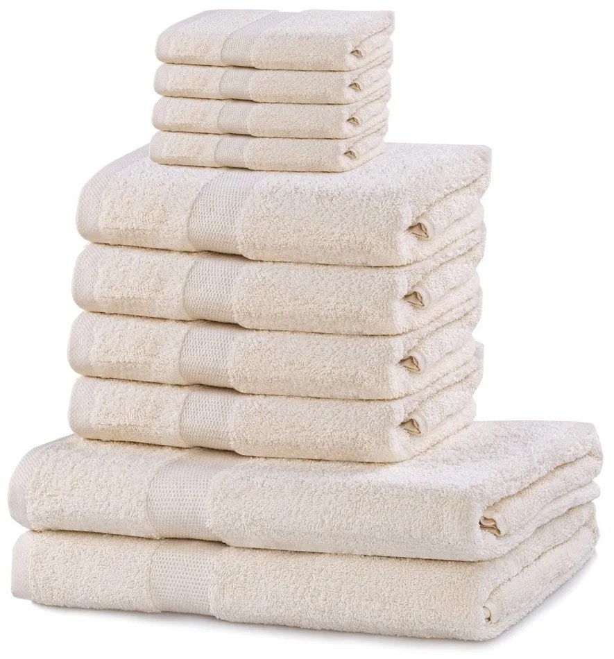 Set ručníků DecoKing Kunis ecru