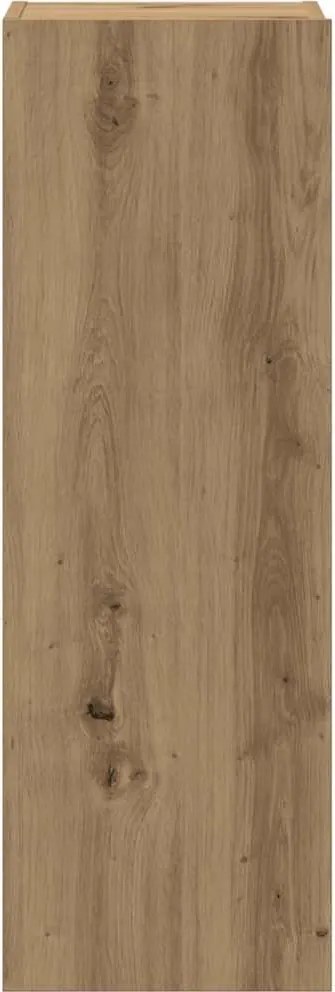 Nástěnné TV skříňky 4 ks dub artisan kompozitní 3328972