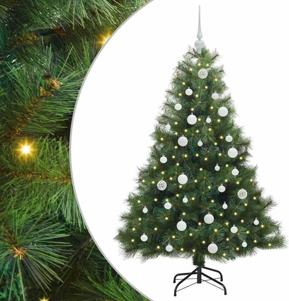 Umělý vánoční stromeček s stojanem Zelená 150 cm PE a PVC 3397773