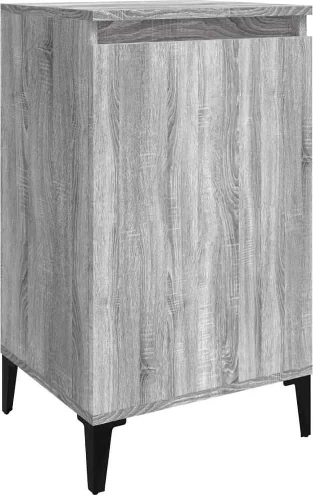 vidaXL Noční stolek 40 x 35 x 70 cm kompozitní dřevo [819656] Barva: bílá s vysokým leskem