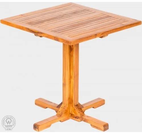 Teakový zahradní stůl DANTES 11097 - 75x75 cm - 3D5580