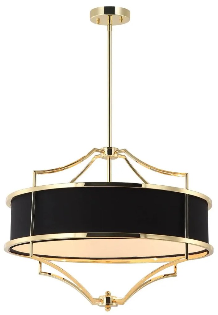 Designový lustr Stesso 55 černá