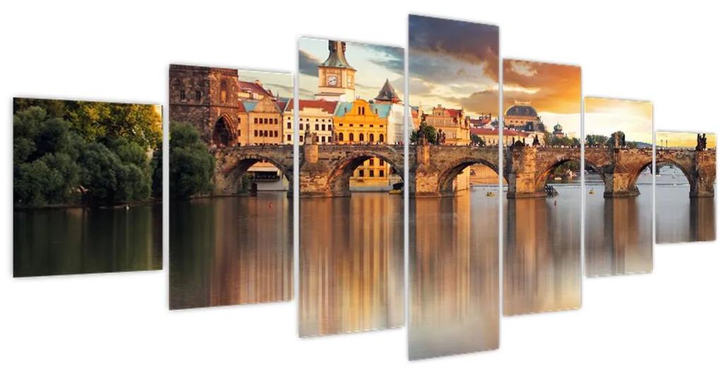 Obraz - Praha (210x100 cm)