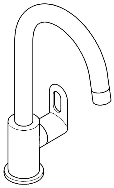 GROHE 31222000 - Dřezová baterie BAULOOP lesklý chrom