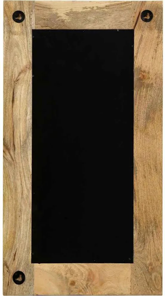 Zrcadlo z masivního mangovníkového dřeva 50 x 110 cm 246303