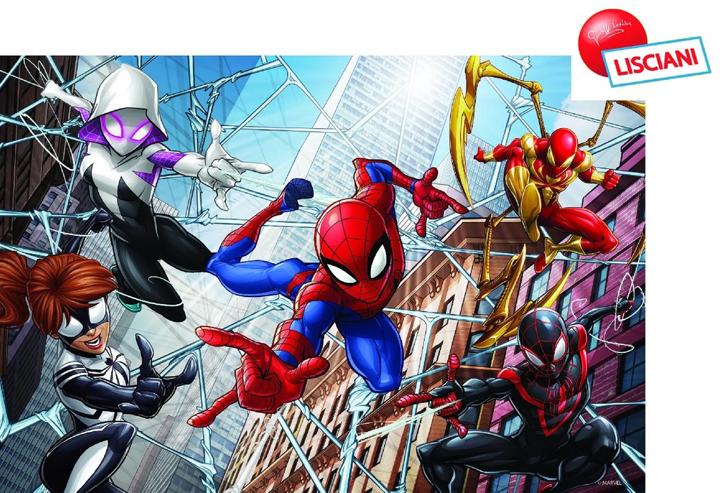 Lisciani Spider-Man puzzle oboustranné 60