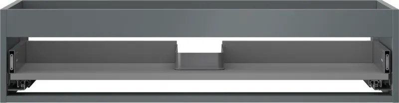 Mexen Box-A, závěsná skříňka 100 cm, 1 zásuvka, grafitová matná, 91AX0-1000-235-1-66
