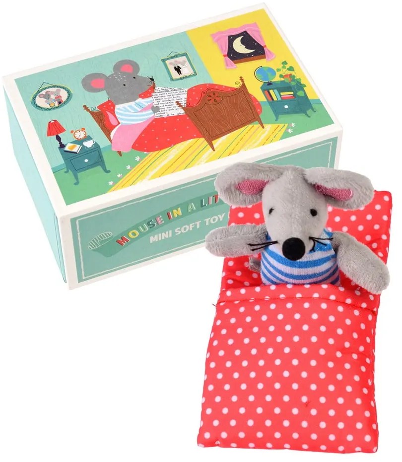 Plyšová hračka Mini Mouse in a Little Box – Rex London