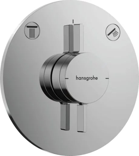 Hansgrohe DuoTurn S sprchová a vanová baterie bez podomítkového tělesa chrom 75418000