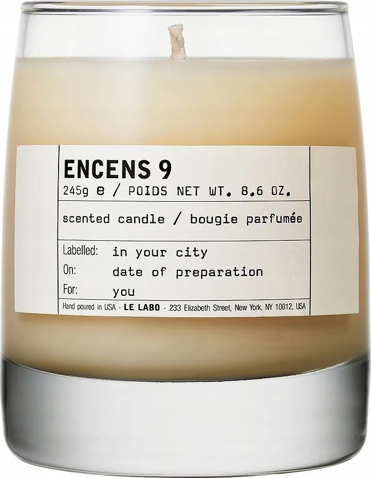 Le Labo Encens 9 Vonná Svíčka 245 G