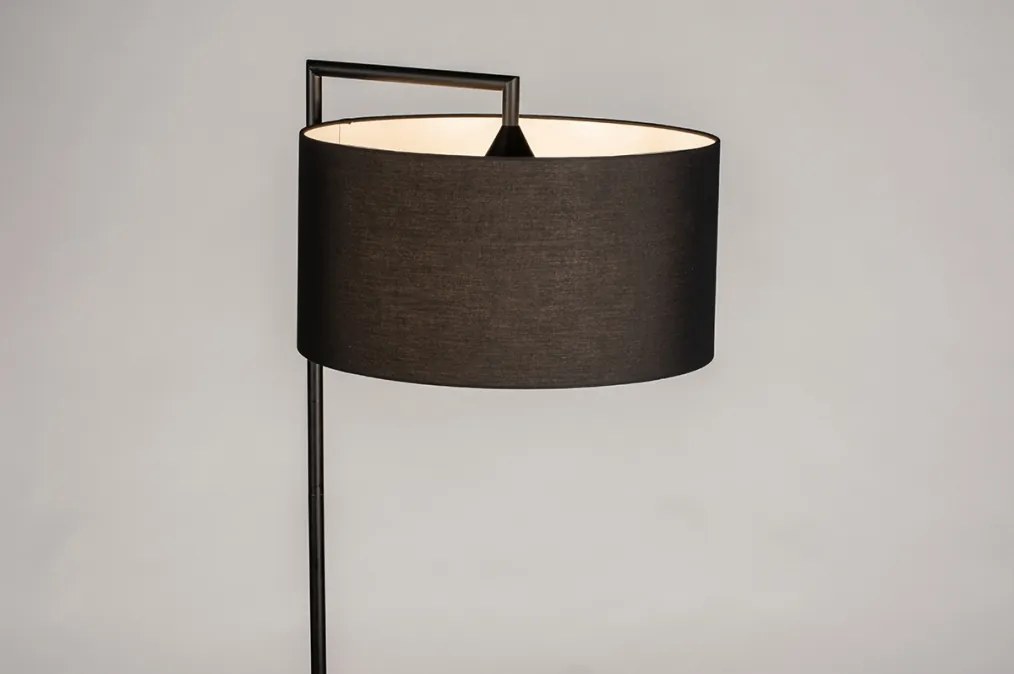 Stojací designová lampa Pallas Black