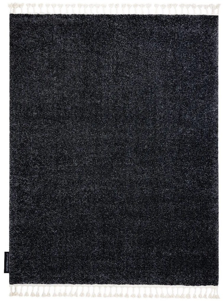 Dywany Łuszczów, Kusový koberec Berber 9000 grey, 180x270, šedá, obývací pokoj