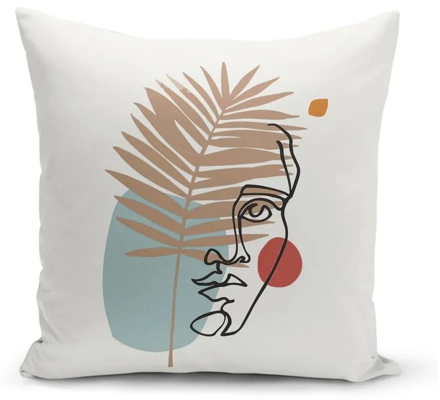 Sada 4 povlaků na polštáře Minimalist Cushion Covers Cesso, 45 x 45 cm