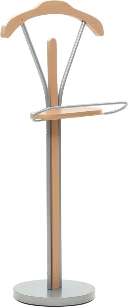 Němý sluha / stojan na oblečení 45 x 35 x 107 přírodní 246719