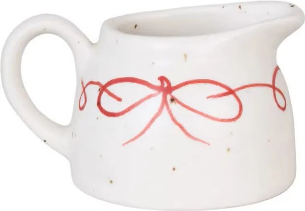 Keramický džbánek na mléko Viola Bow Red 200 ml Strömshaga
