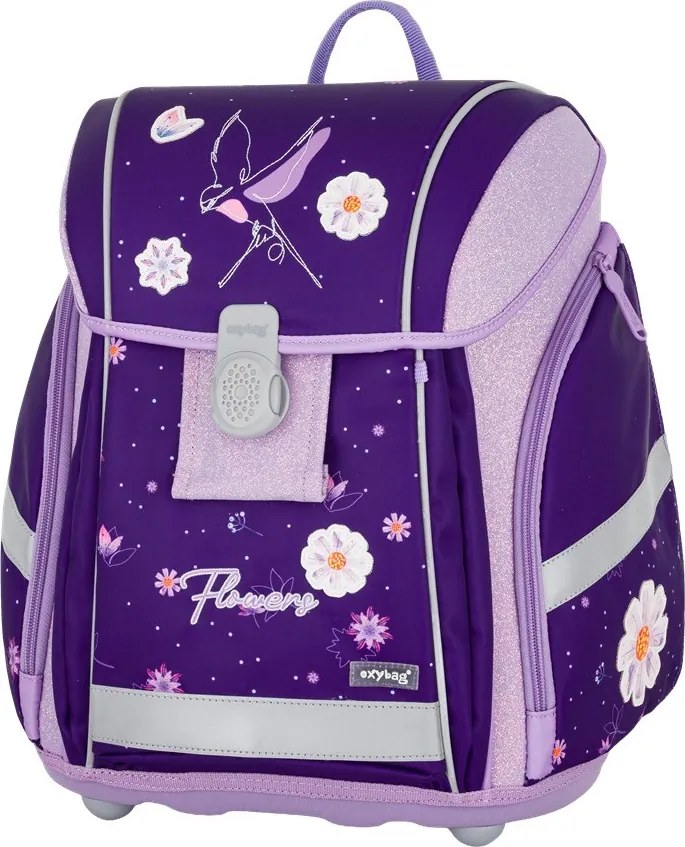 Oxybag PREMIUM LIGHT - školní aktovka Flowers