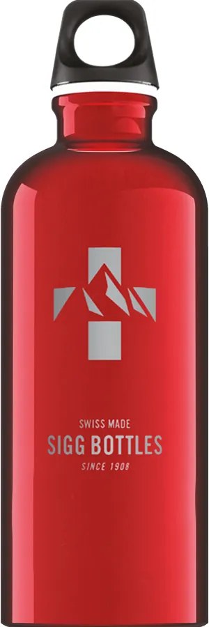 Sigg Swiss Culture láhev na pití 600 ml, mountain red, 8744.60