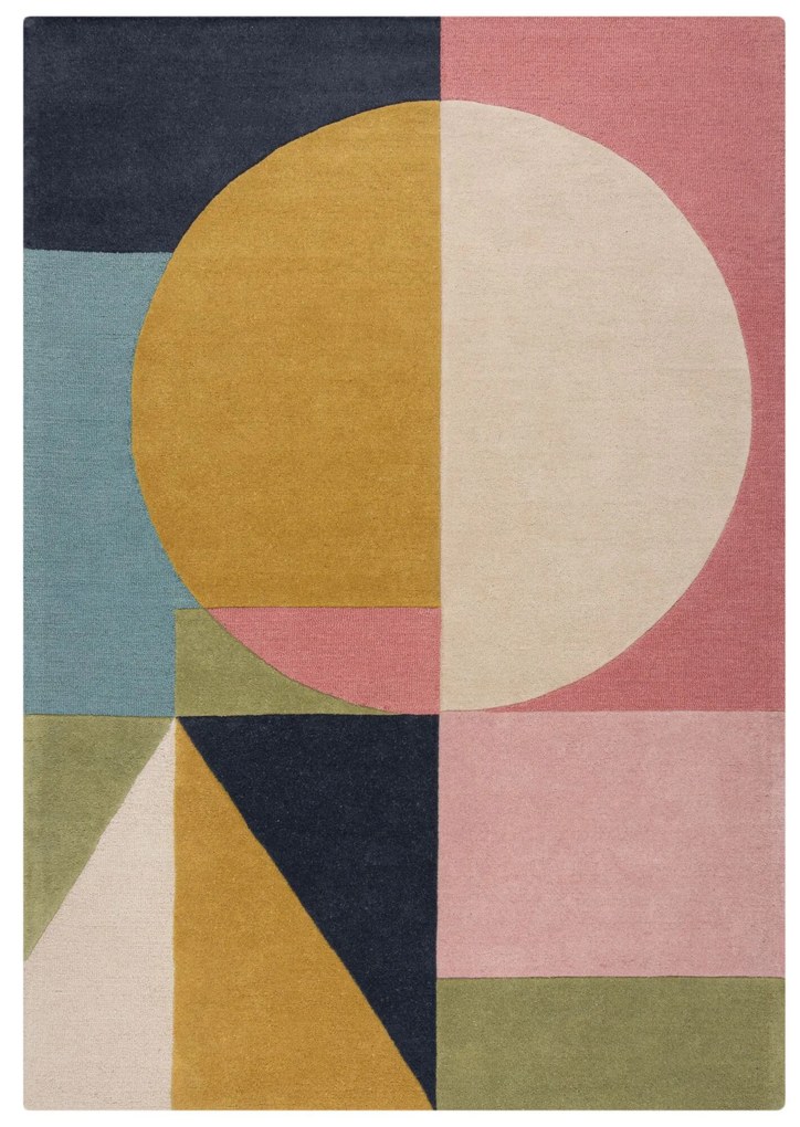 Flair Rugs, Kusový koberec Moderno Esre Bright Multi, 120x170, vícebarevná, chodba / předsíň