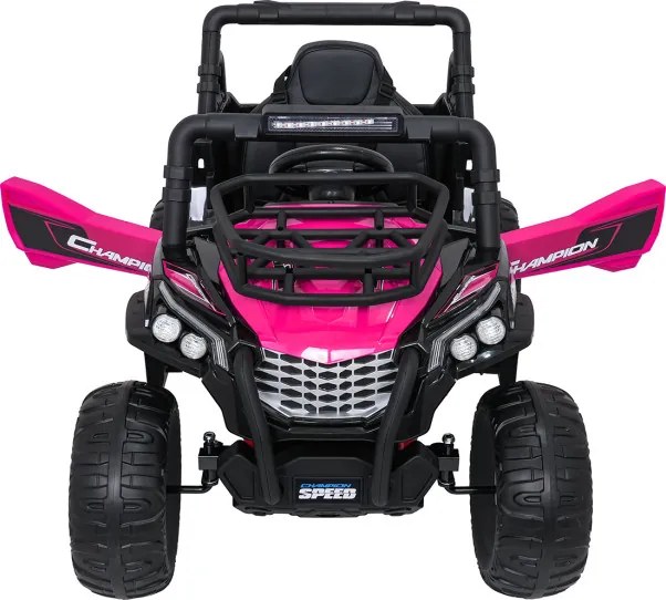 Elektrické terénní autíčko UTV LIFT růžové