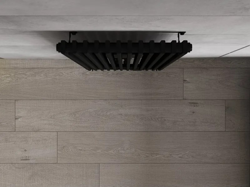 Mexen Kansas dekorativní radiátor 1800 x 420 mm, 1242 W, černý - W204-1800-420-00-70