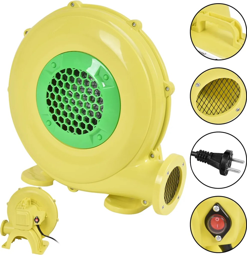Costway Blower 350 W Air Blower Vzduchové čerpadlo Ventilátor větrného stroje