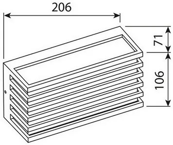 LED svítidlo McLED Corona H, 9W, 4000K, IP65, černá ML-513.023.19.0