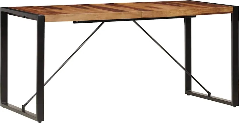 Jídelní stůl 160 x 80 x 75 cm masivní akáciové dřevo 247419