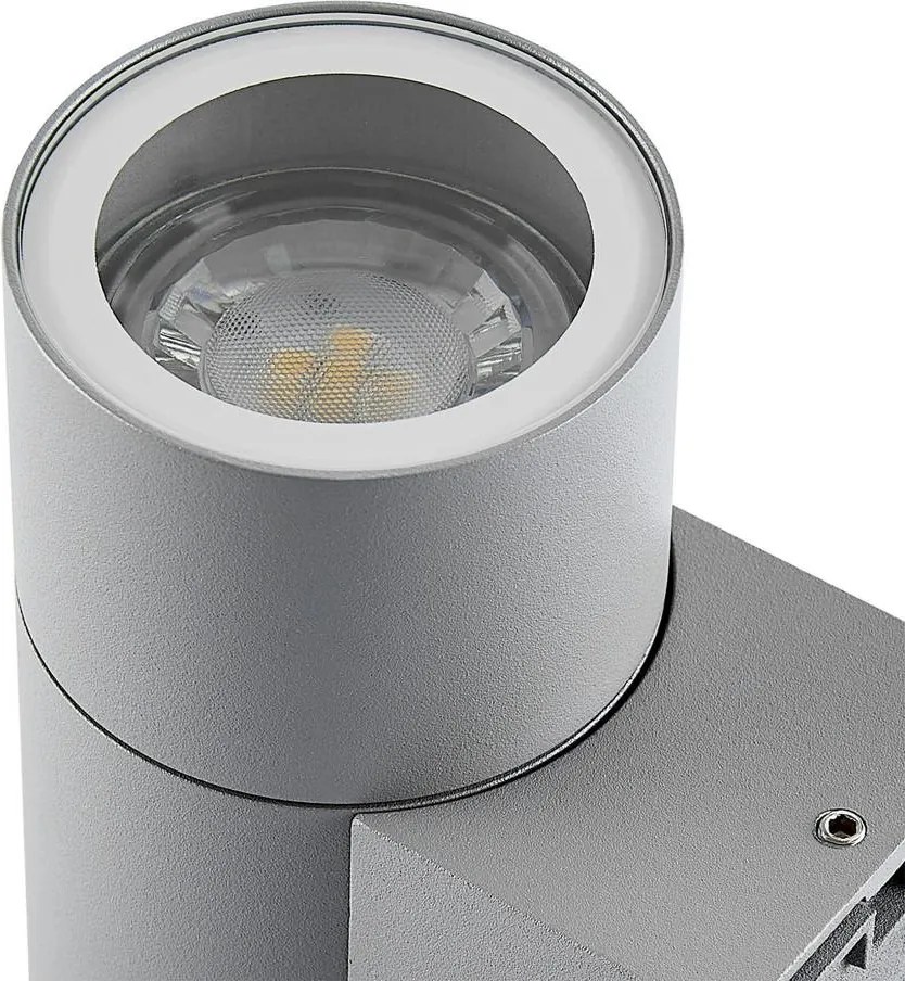 IMPR 731229 Deko-Light venkovní nástěnné přisazené svítidlo Achernar Down, 1x max. 50 W GU10, světlešedá - DEKOLIGHT