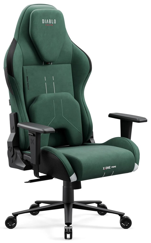 Herní židle zelené Normal Size: Diablo X-One Prime Forest Green