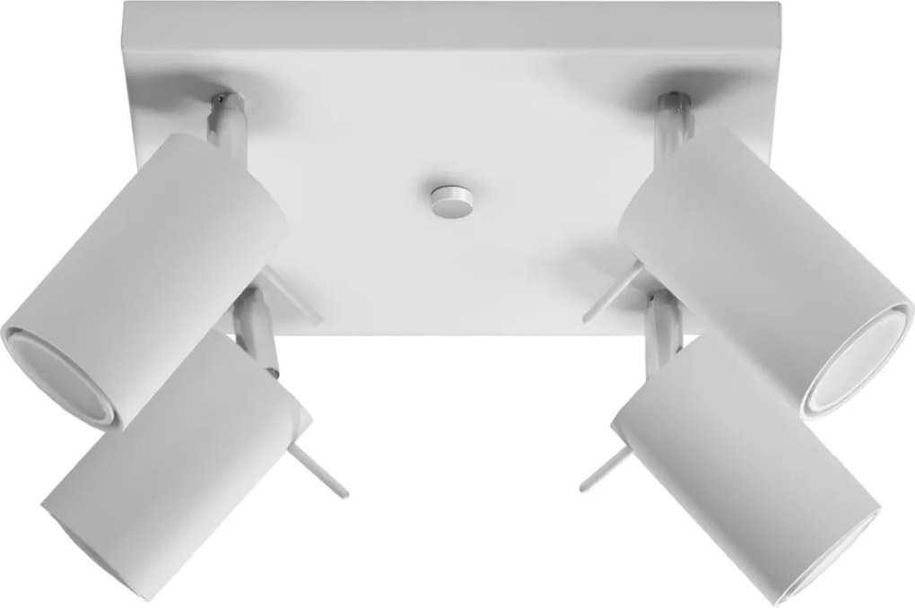Sollux Lighting Stropní svítidlo RING 4 bílé