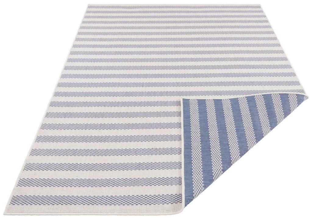 Mujkoberec Original Kusový koberec Mujkoberec Original Nora 103747 Blue, Creme – na ven i na doma - 80x150 cm