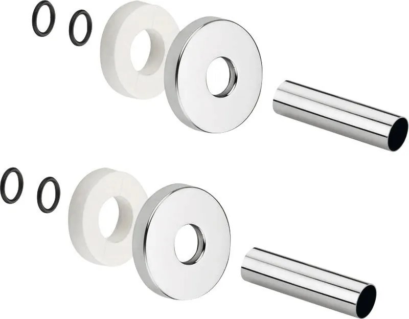 Sapho Set krycích rozet broušený nerez CP6535