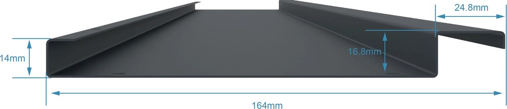 Bioklimatická pergola G21 Austin 4x4 m, antracitová hliníková