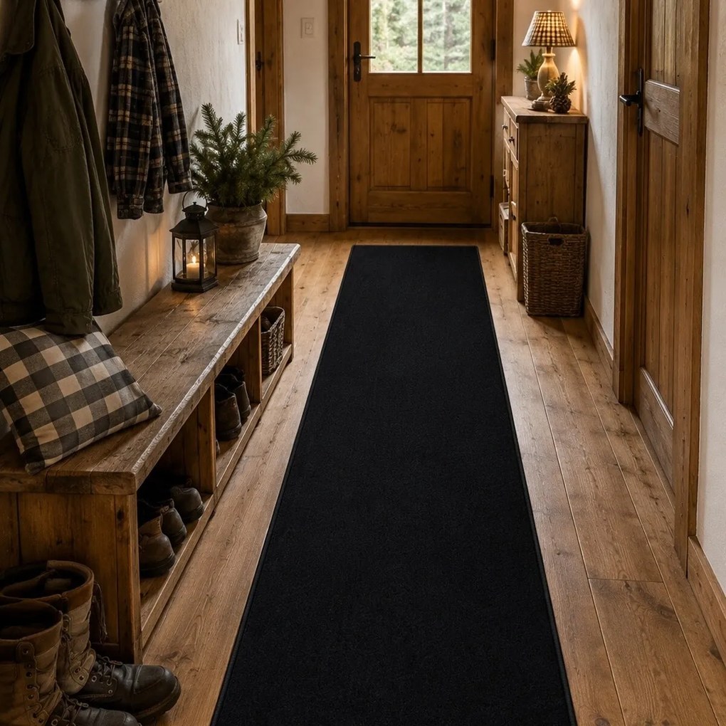 Beaulieu International Group, Běhoun Destiny 0950 Black, 90x200, černá, dětský pokoj